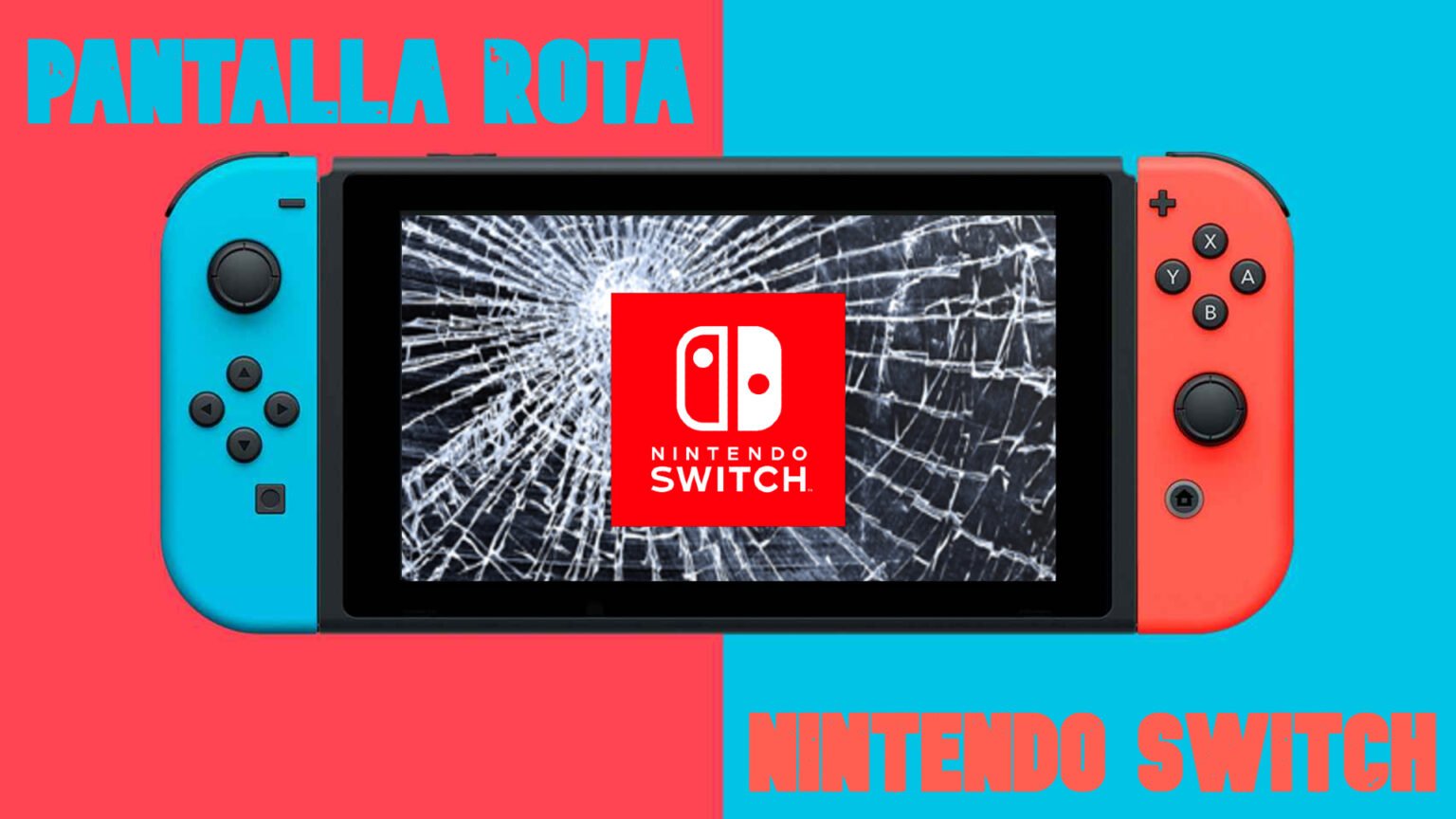 Cambio de Pantalla Rota Nintendo Switch - Colombia